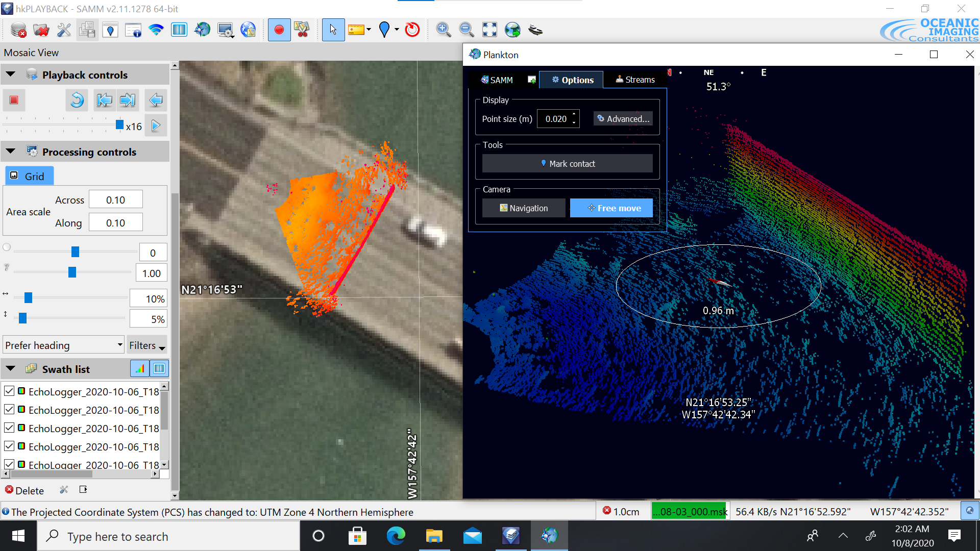 3D Sonar Scan | ECHOLOGGER DASS710