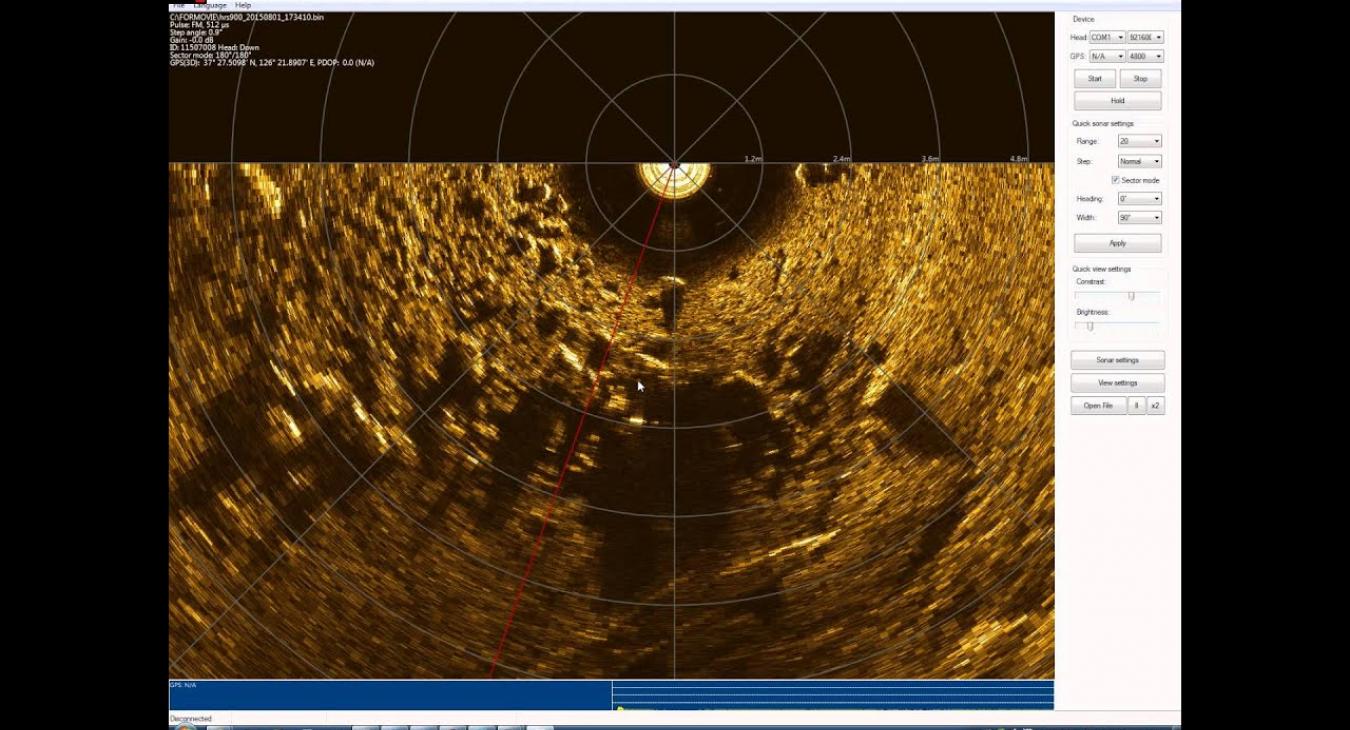 High Resolution Sonar | ECHOLOGGER RS900